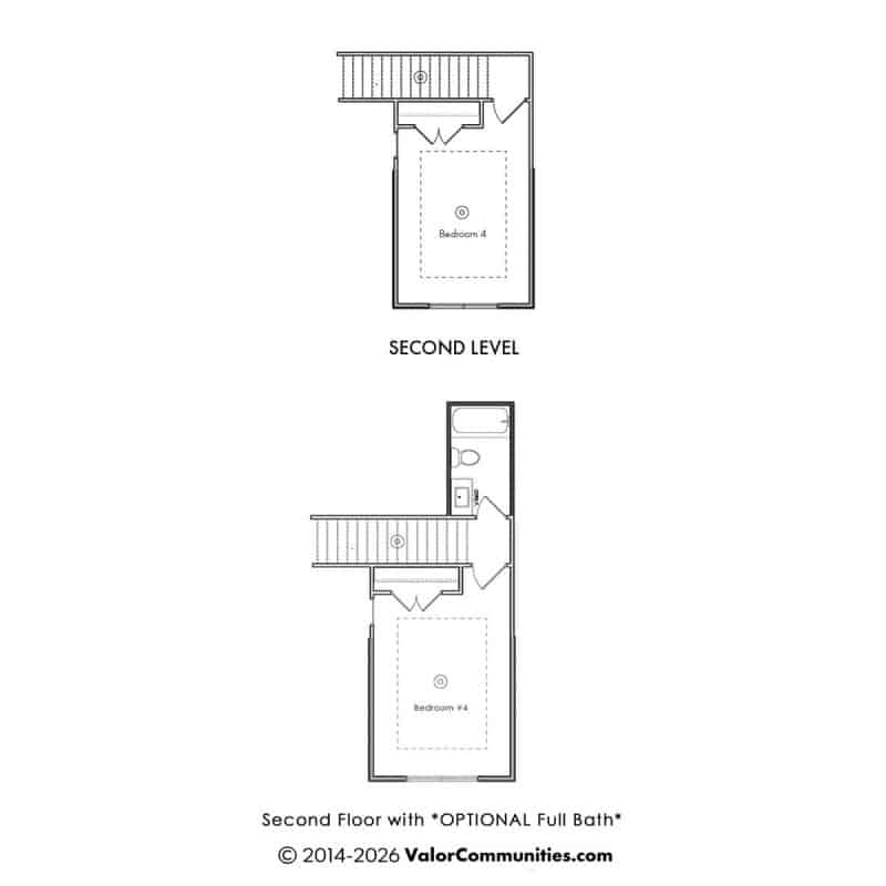 Kimbrell II 1 Floorplan Details - Valor Communities New Homes for Sale